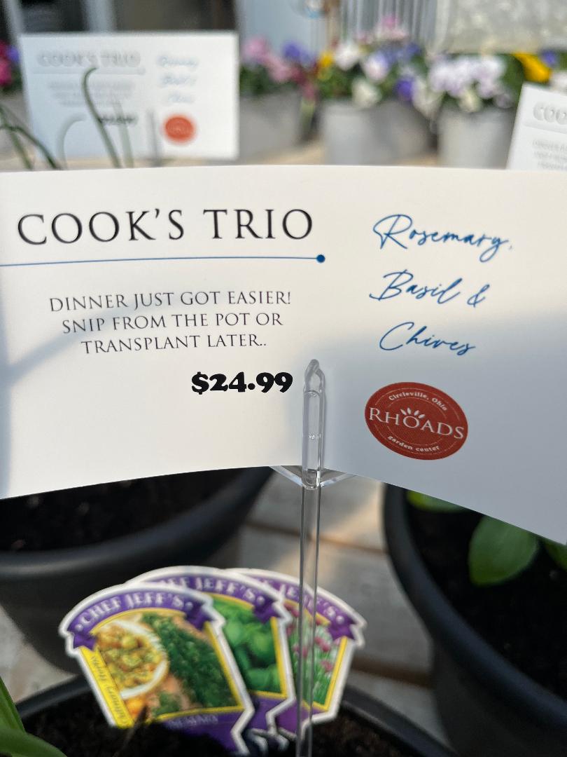 Herb Cooks Trio Combination – Rhoads Garden Center